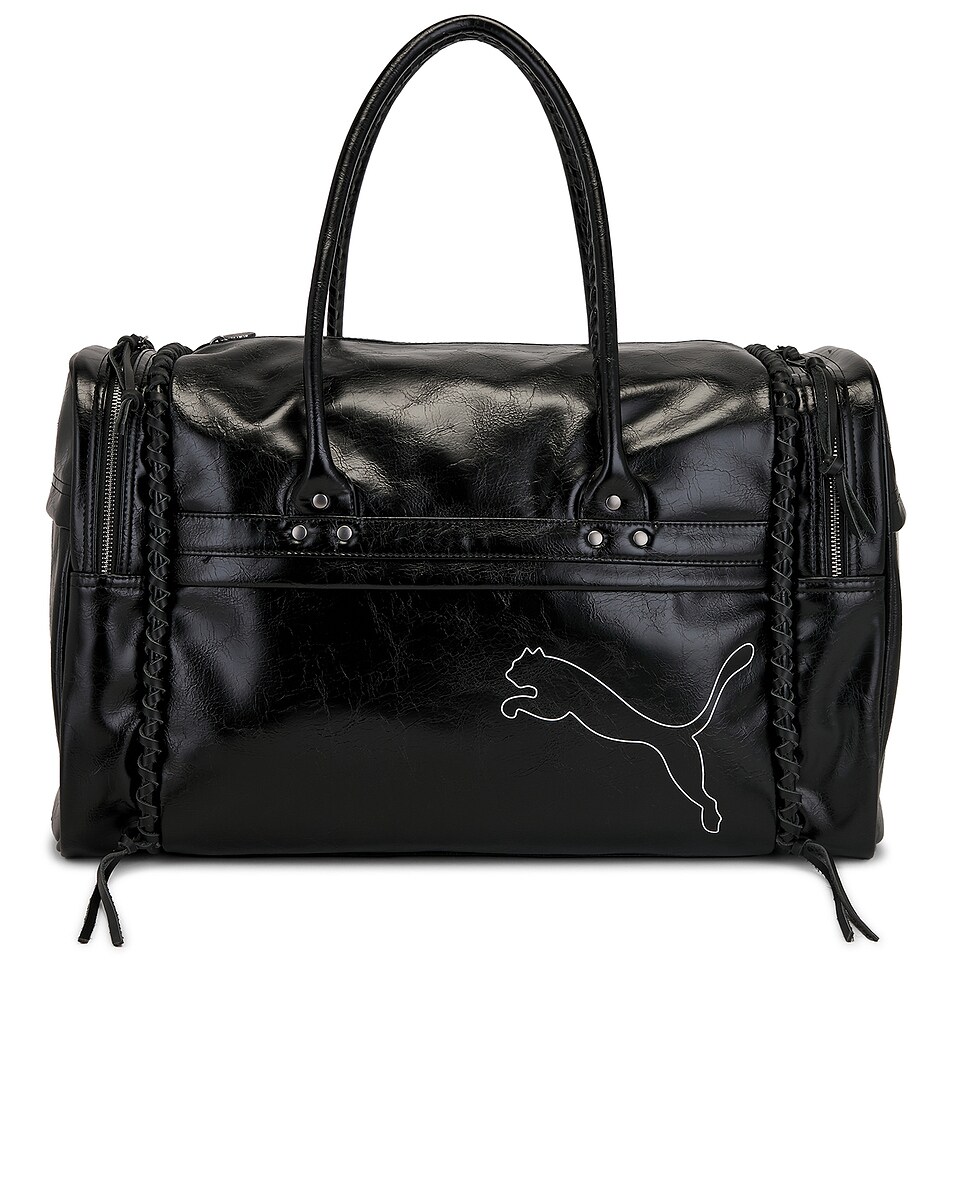 Puma Select x Aries Duffle Bag in Puma Black | FWRD