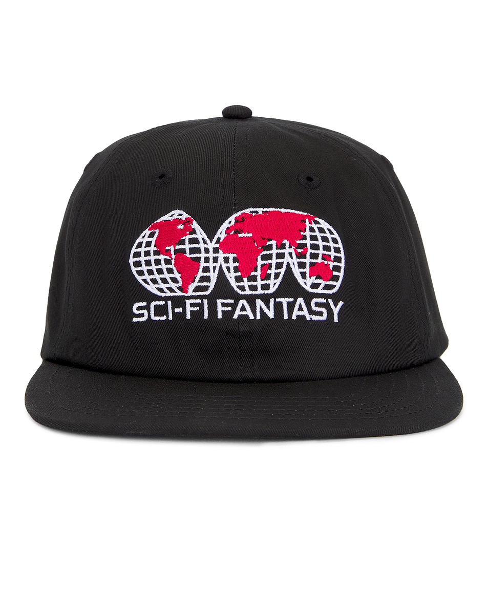 SCI-FI FANTASY Global Hat in Black | FWRD