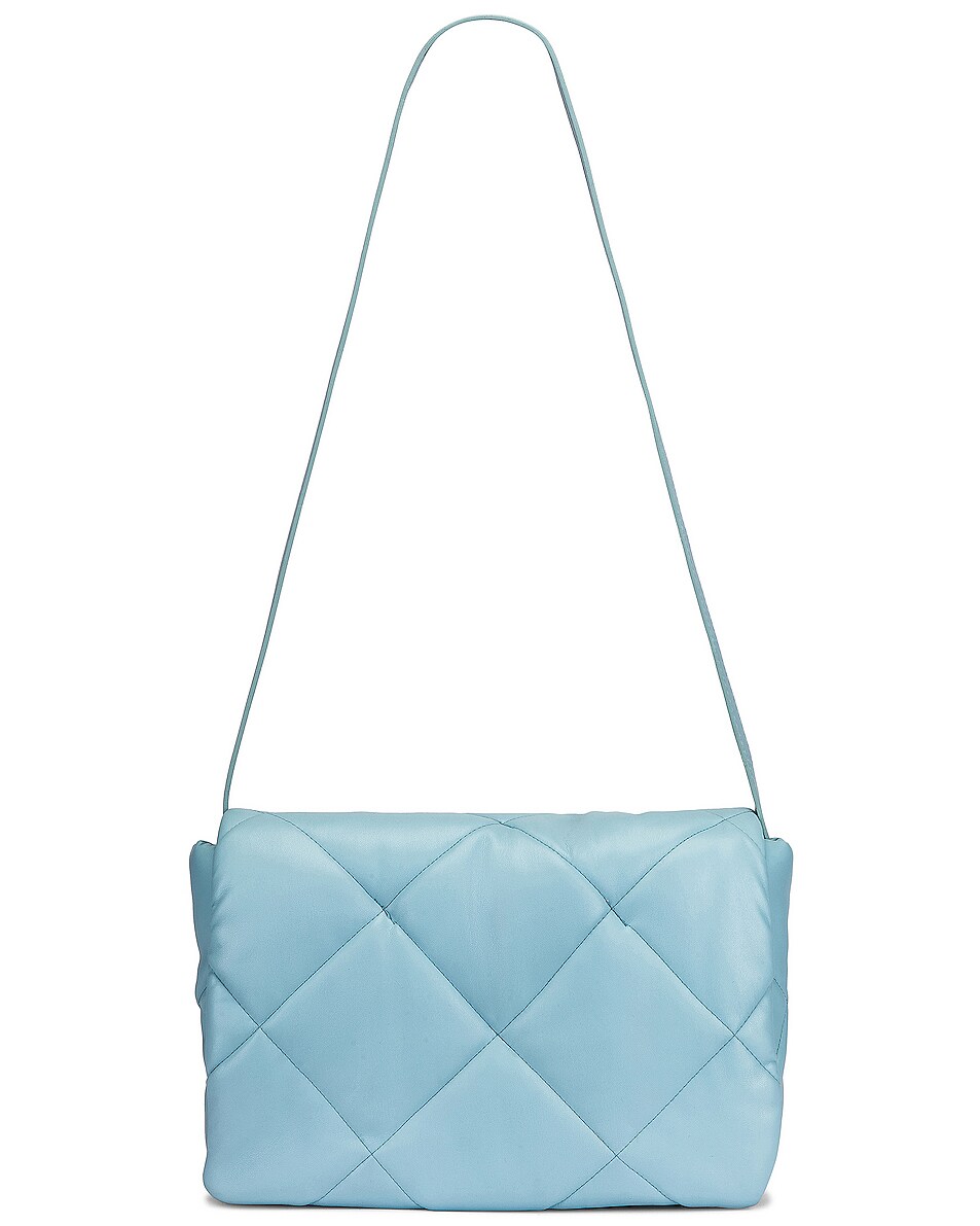 STAND STUDIO Wanda Faux Leather Mini Bag in Baby Blue | FWRD