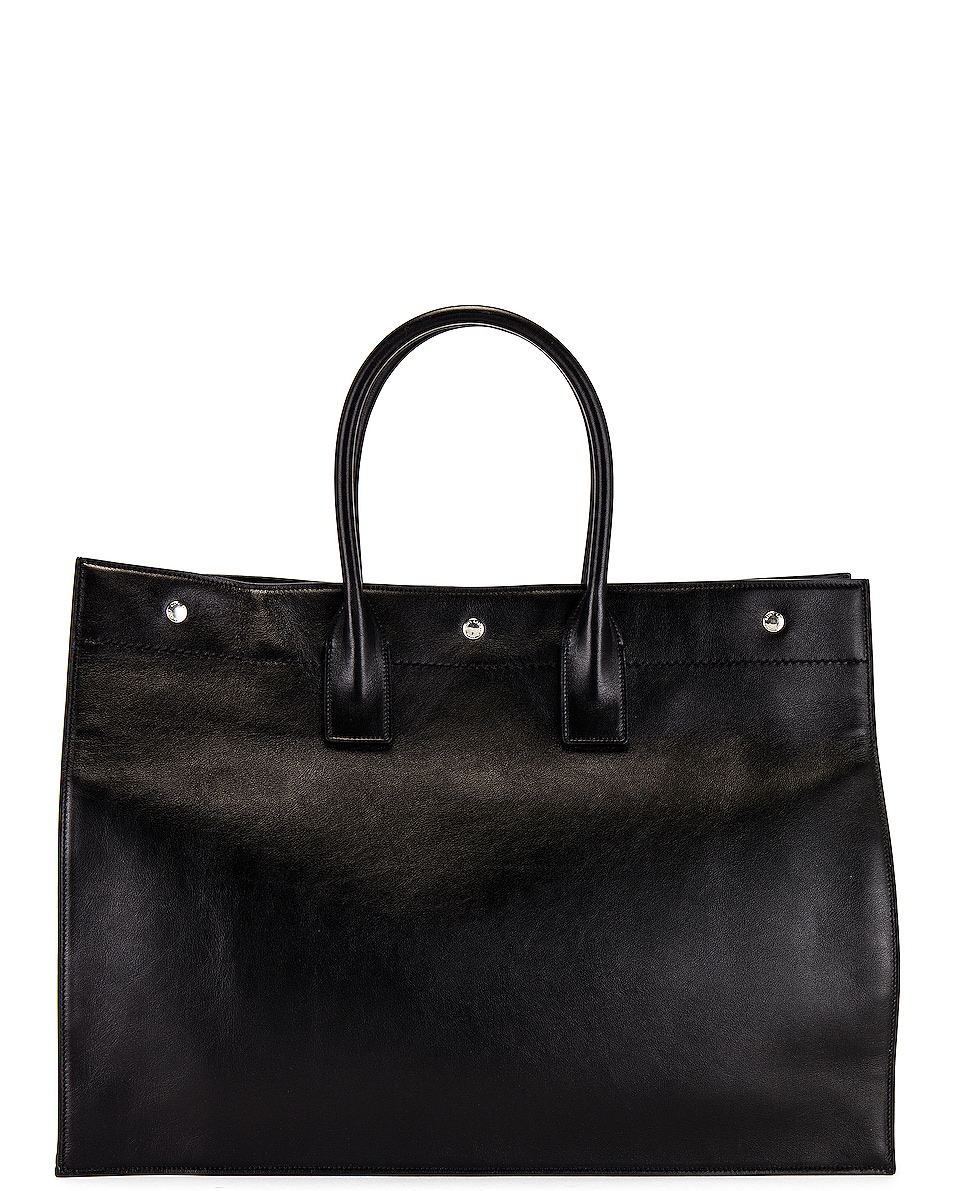 Saint Laurent YSL Tote Bag in Black | FWRD