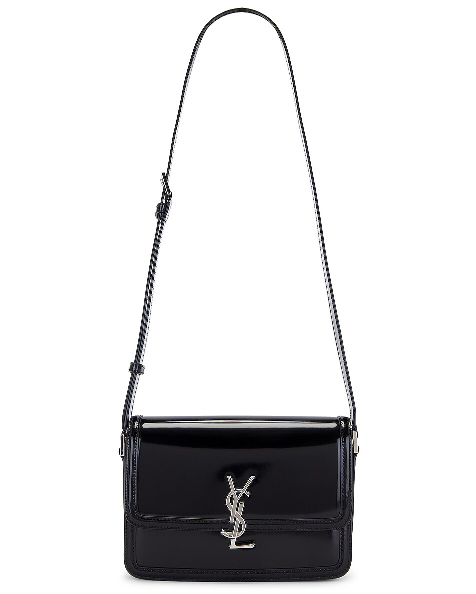 Saint Laurent Ysl Solferino Bag in Nero | FWRD