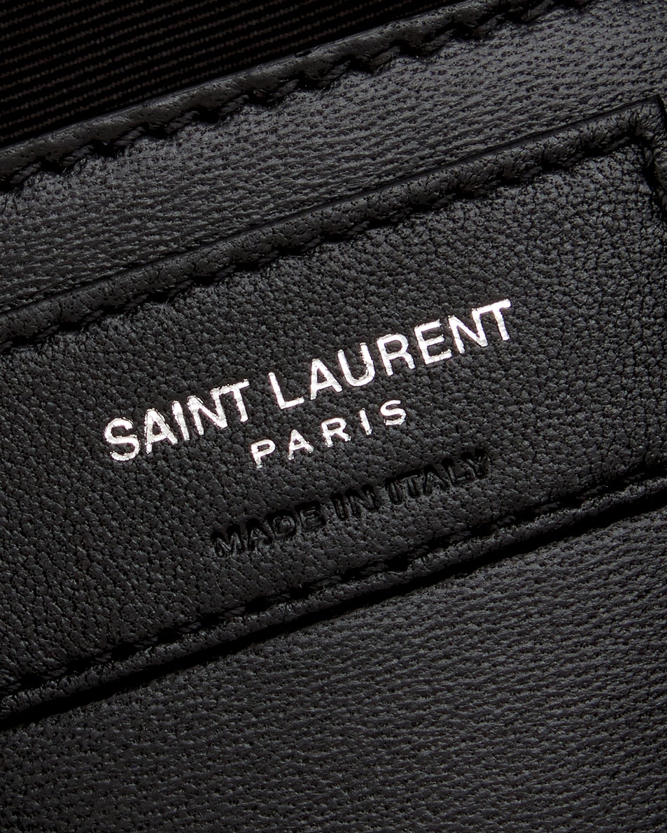 Saint Laurent Niki Small Messenger in Light Musk | FWRD