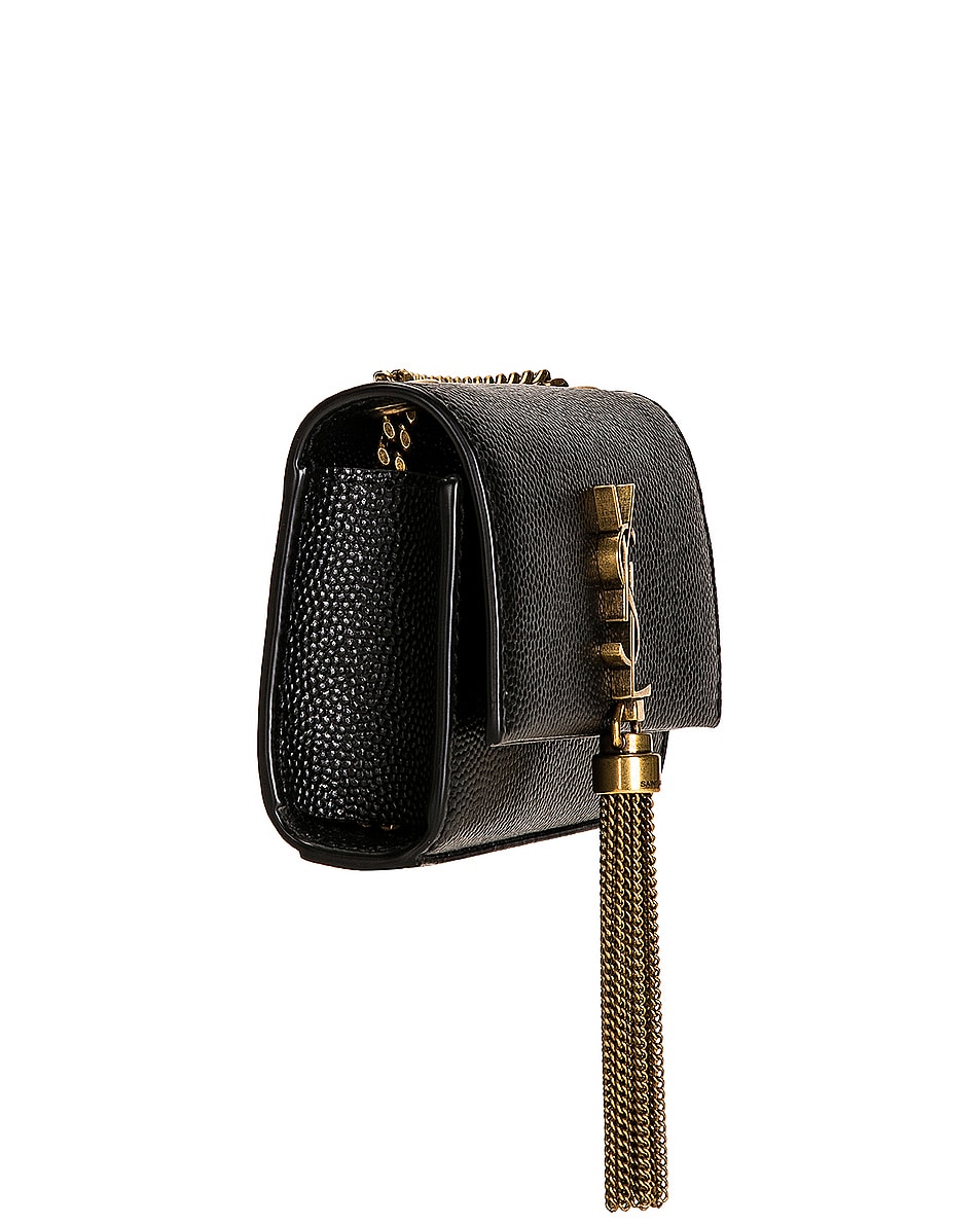 Saint Laurent Micro Kate Airpods Bag in Nero | FWRD