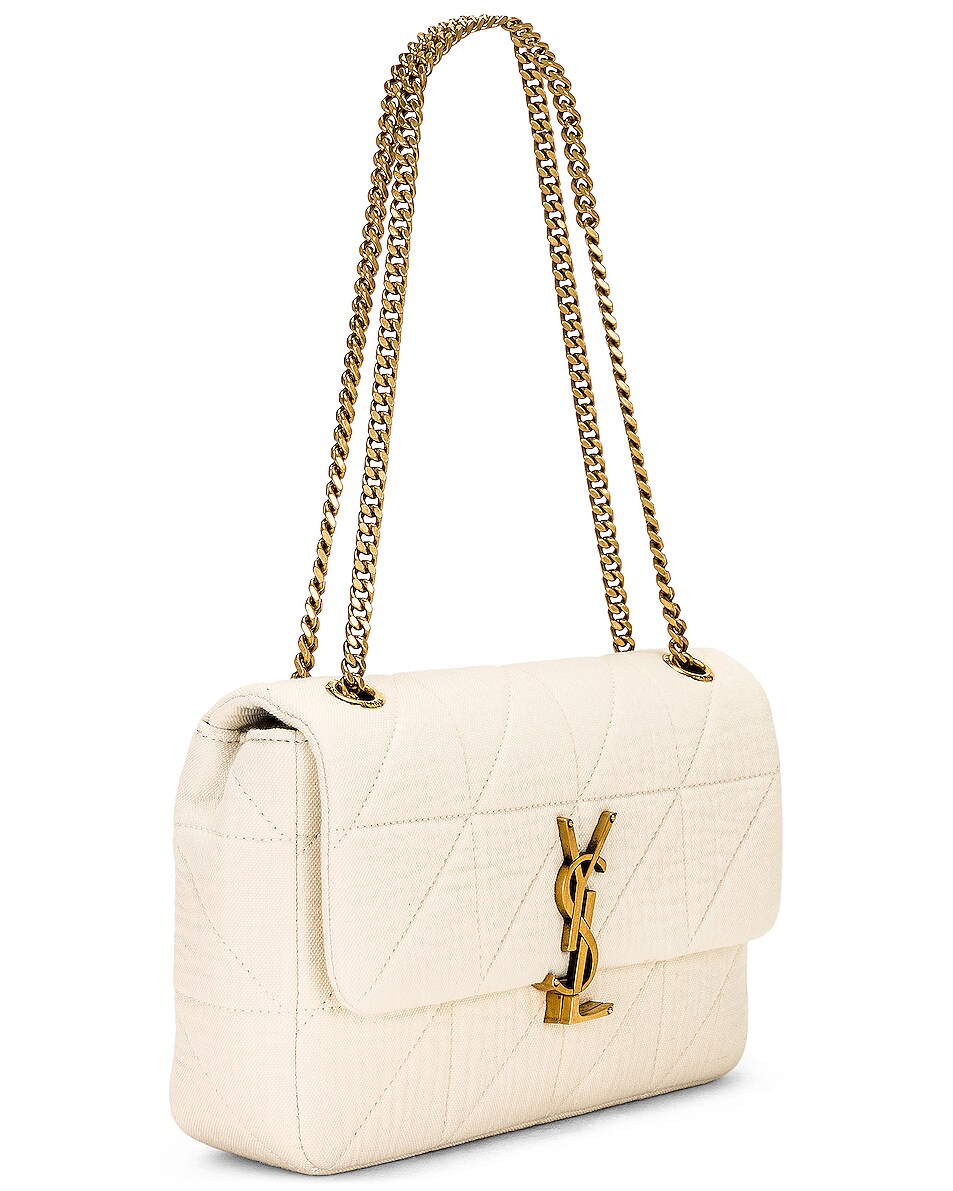 Saint Laurent Jamie Chain Bag in Vanilla Ice | FWRD