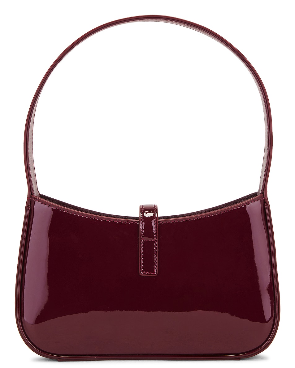 Saint Laurent Mini Le 5 a 7 Hobo Bag in Red Grenat | FWRD