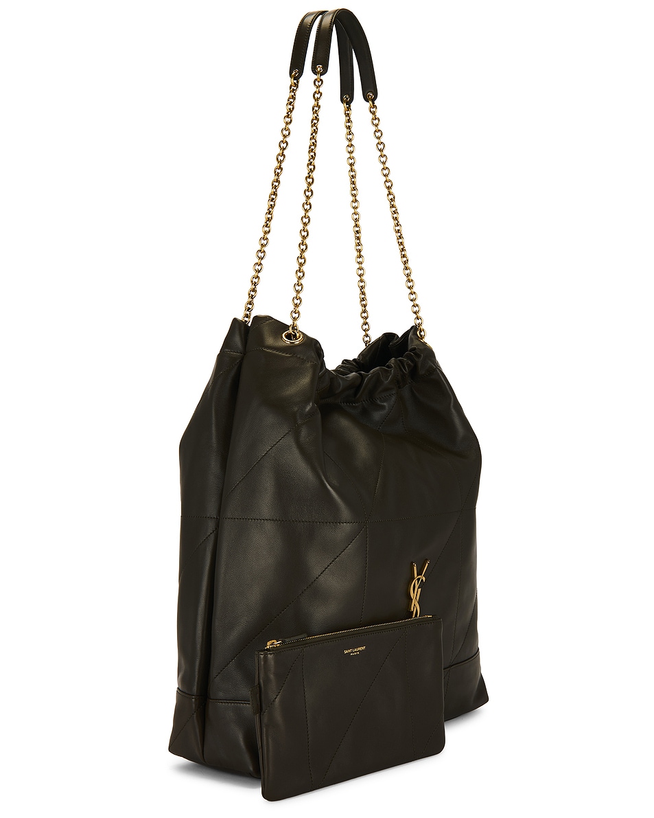 Saint Laurent Large Jamie Pochon Bag in Light Musk | FWRD