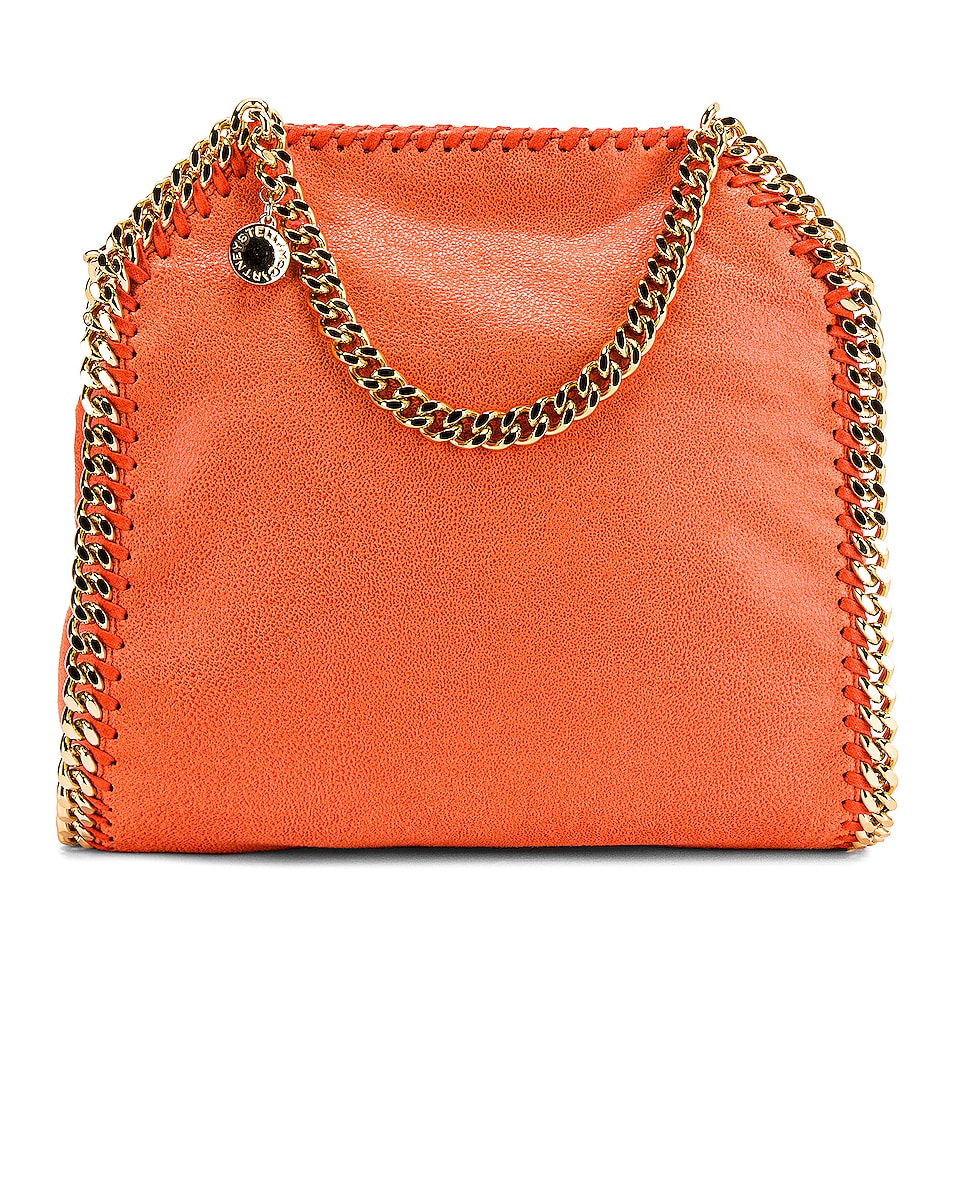 Stella McCartney Mini Falabella Tote in Bright Orange | FWRD