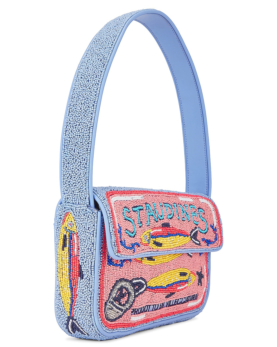 Staud Tommy Beaded Bag in Staudines Pink | FWRD