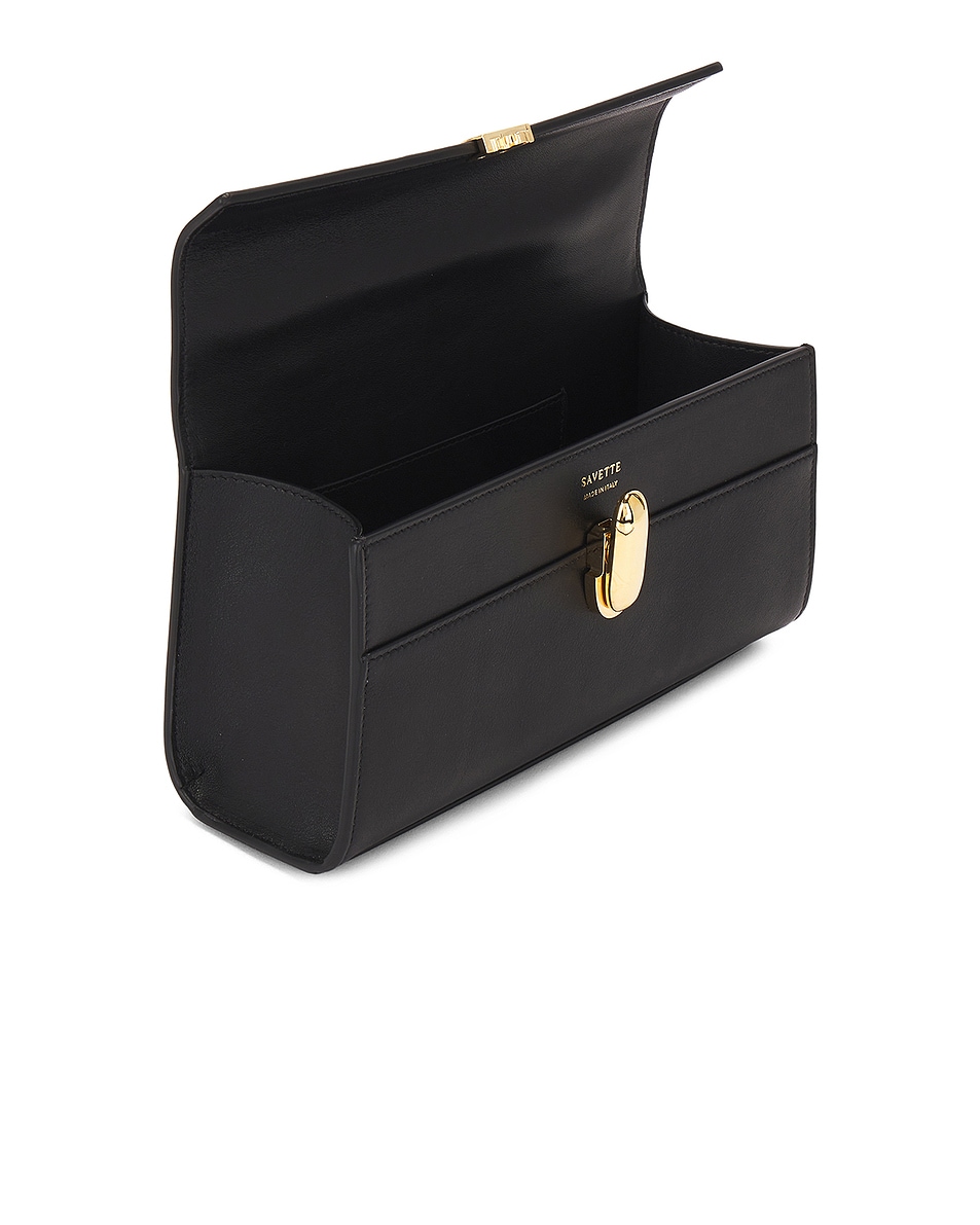 Savette The Symmetry Pochette Bag in Black | FWRD