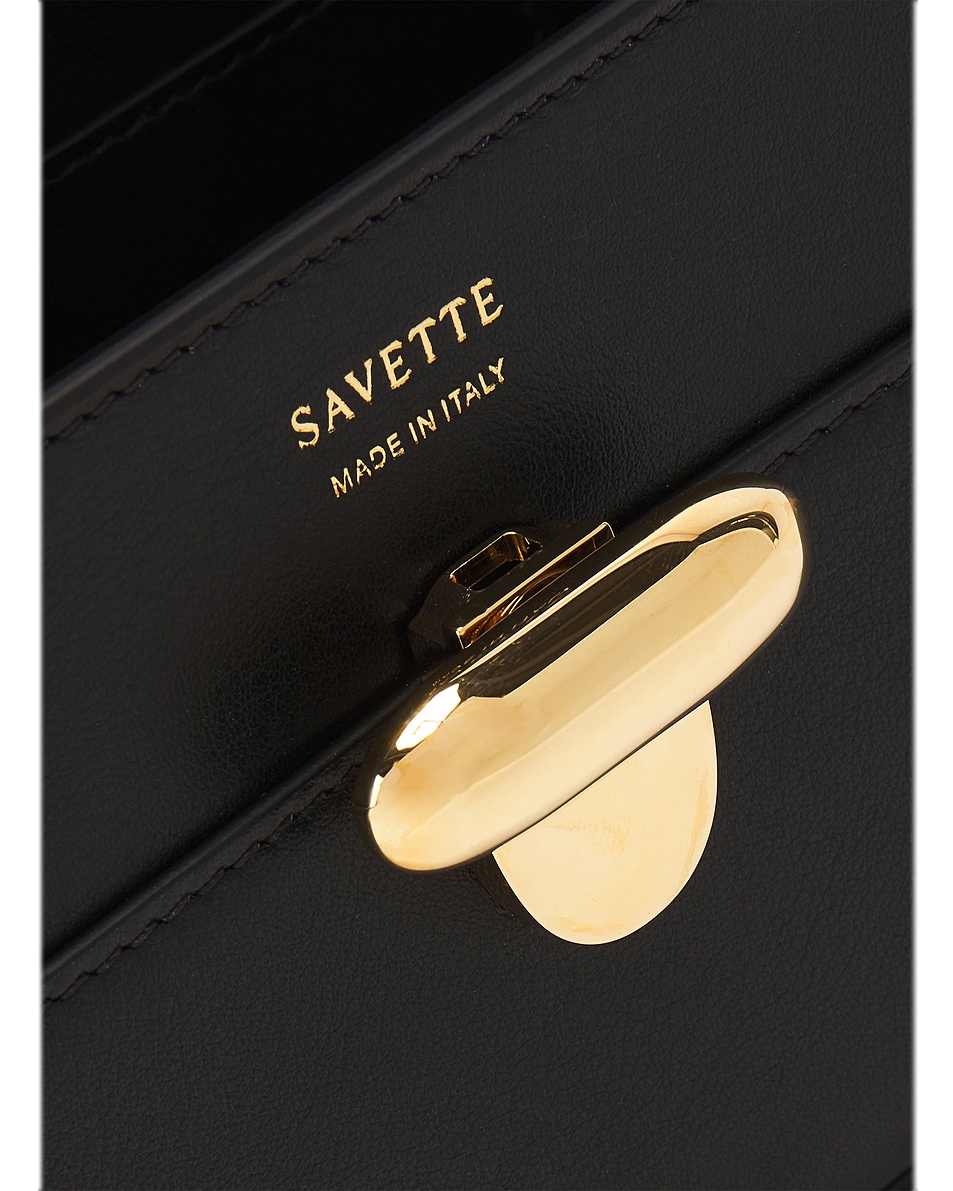 Savette The Symmetry Pochette Bag in Black | FWRD