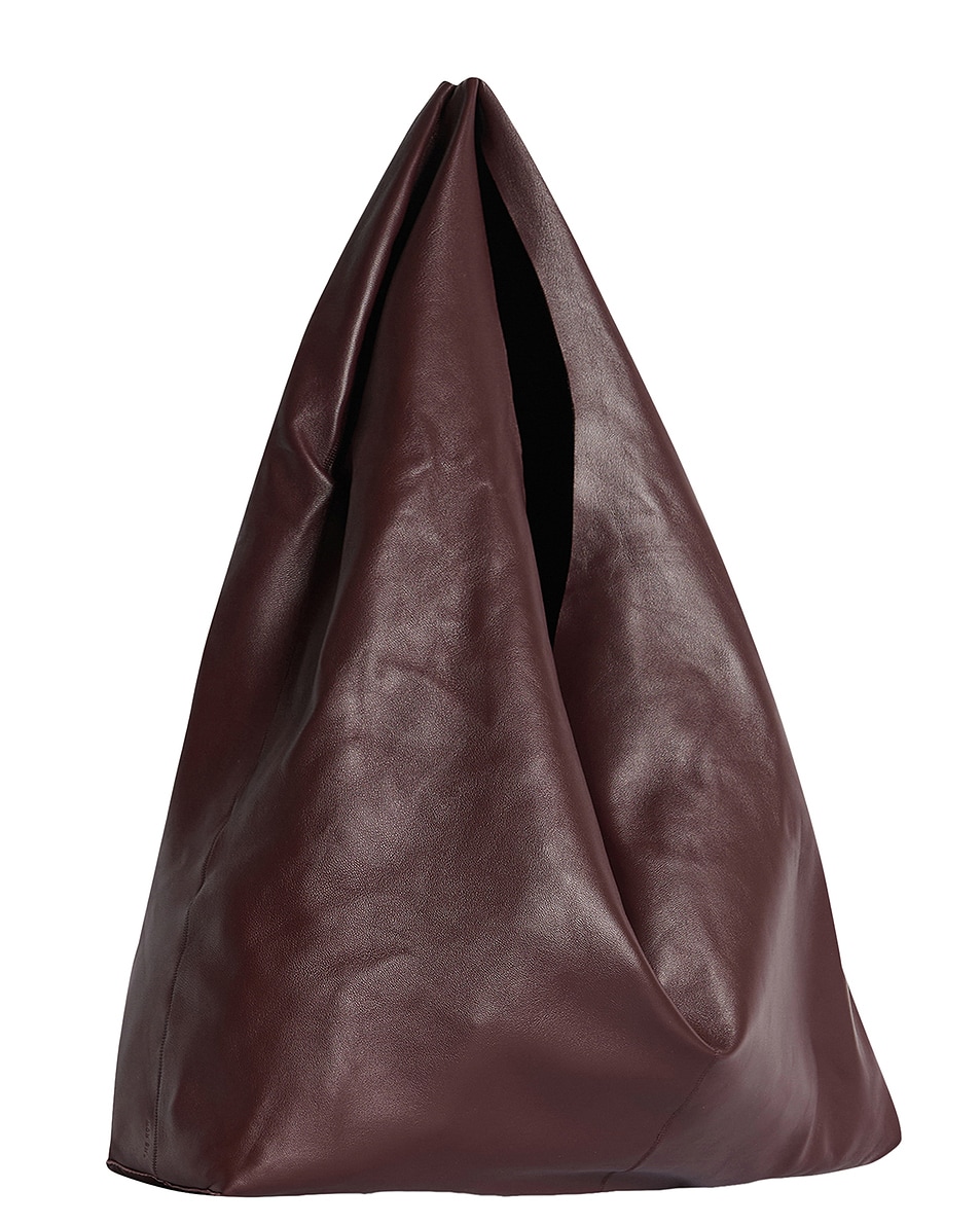 The Row New Bindle Bag in Burgundy ANS | FWRD