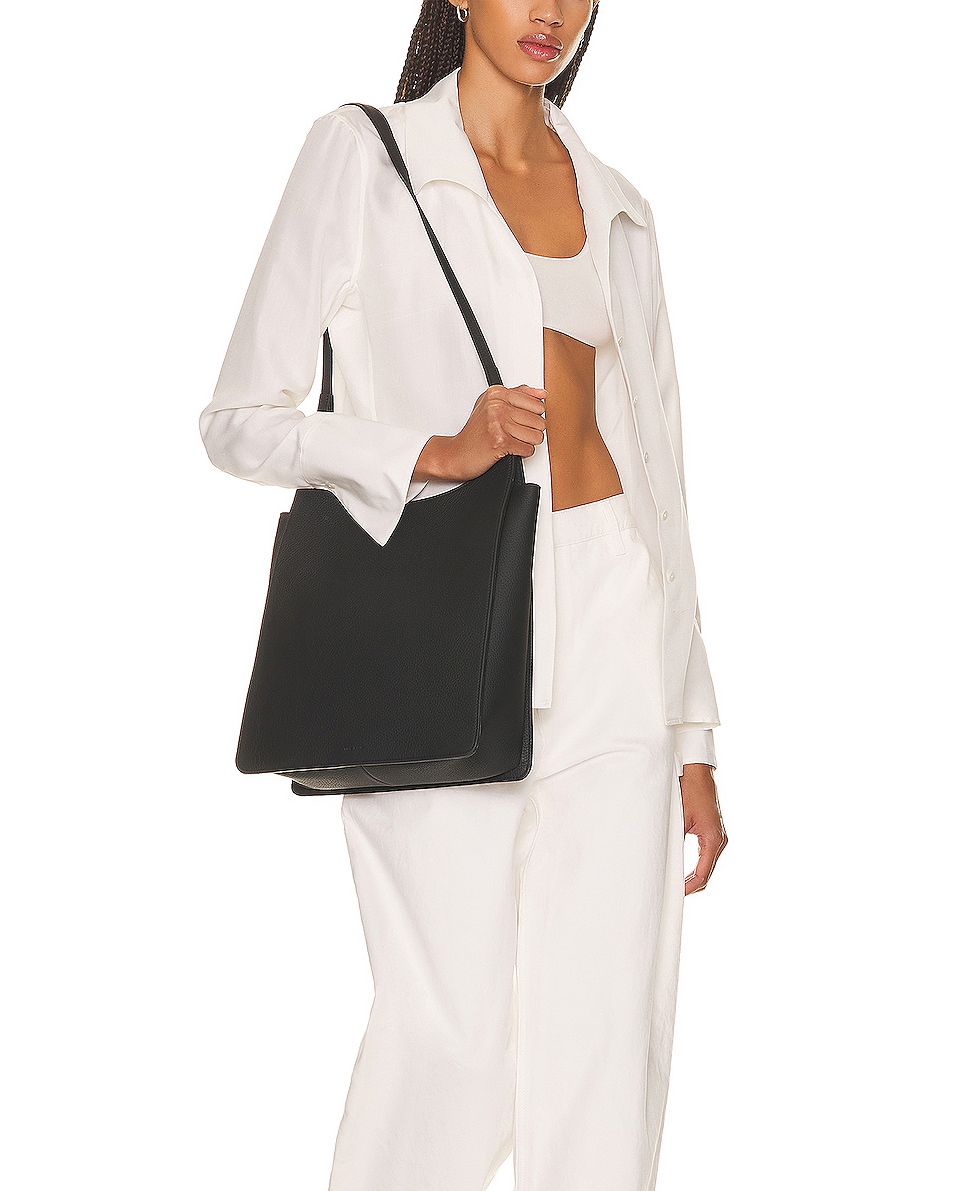 The Row Jules Bag in Black in Black PLD | FWRD