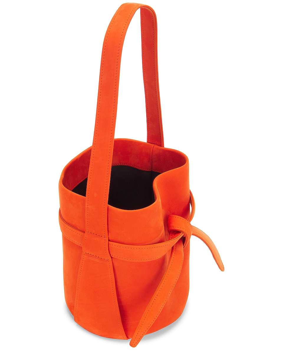 The Row Mini Leo Bag in Orange | FWRD