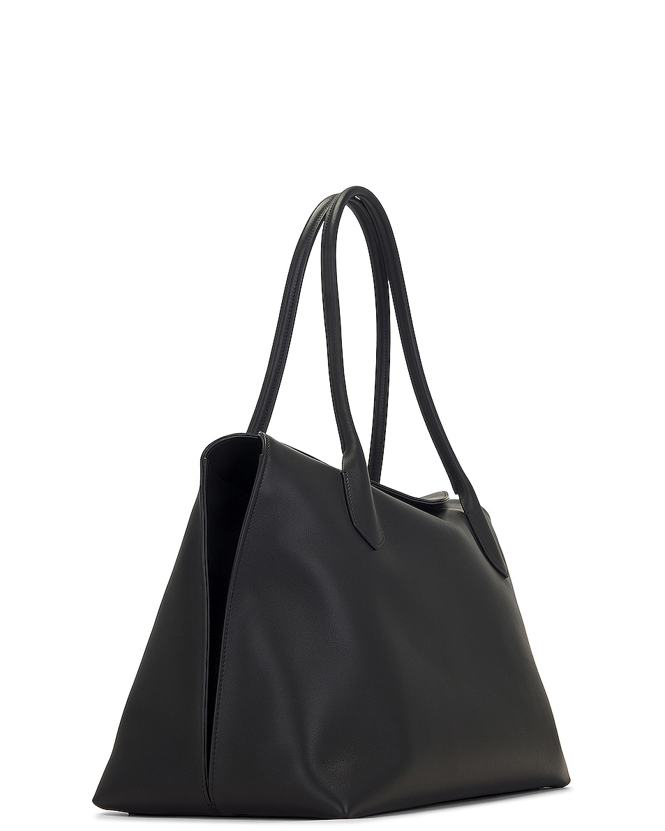 The Row Gabriel Bag in Black in Black PLD | FWRD