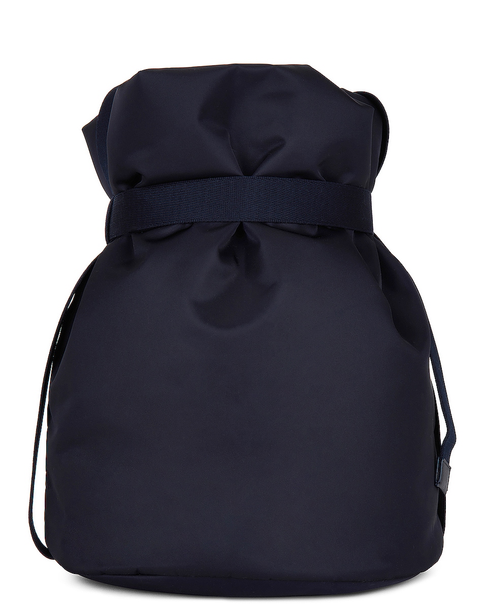 The Row Sporty Leo Bag in Dark Navy | FWRD
