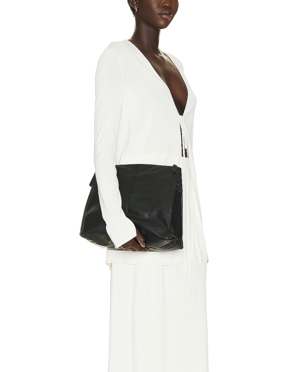 The Row Hobo Pouch in Black Shg | FWRD