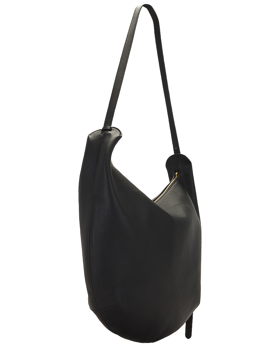 The Row Allie Hobo Bag in Black | FWRD