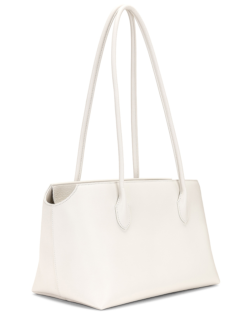 The Row Terrasse Shoulder Bag in White | FWRD