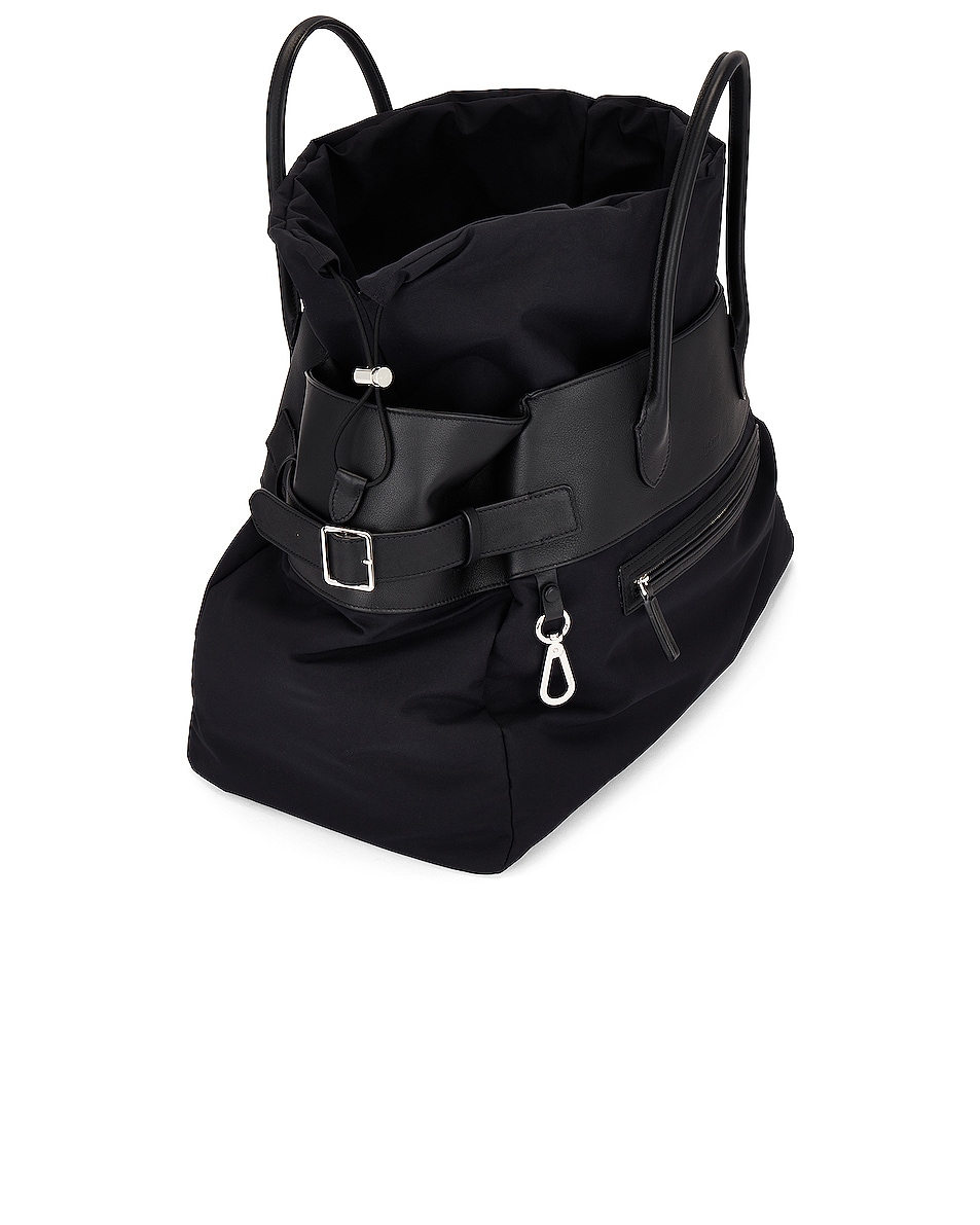 The Row Margaux 17 Inside Out Bag in Dark Navy & Black | FWRD