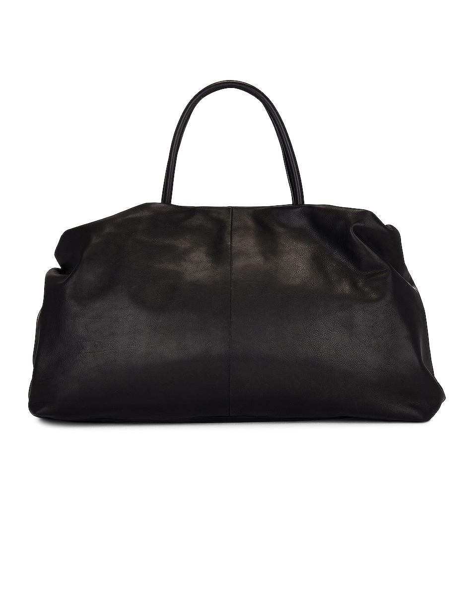 The Row Elio Bourse Bag in Black PLD | FWRD