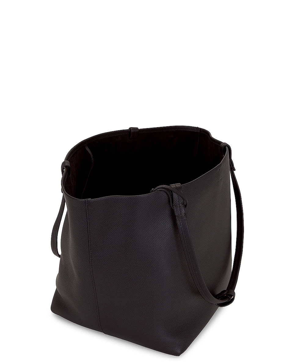 The Row Park Three Tote Bag in Black SHG | FWRD