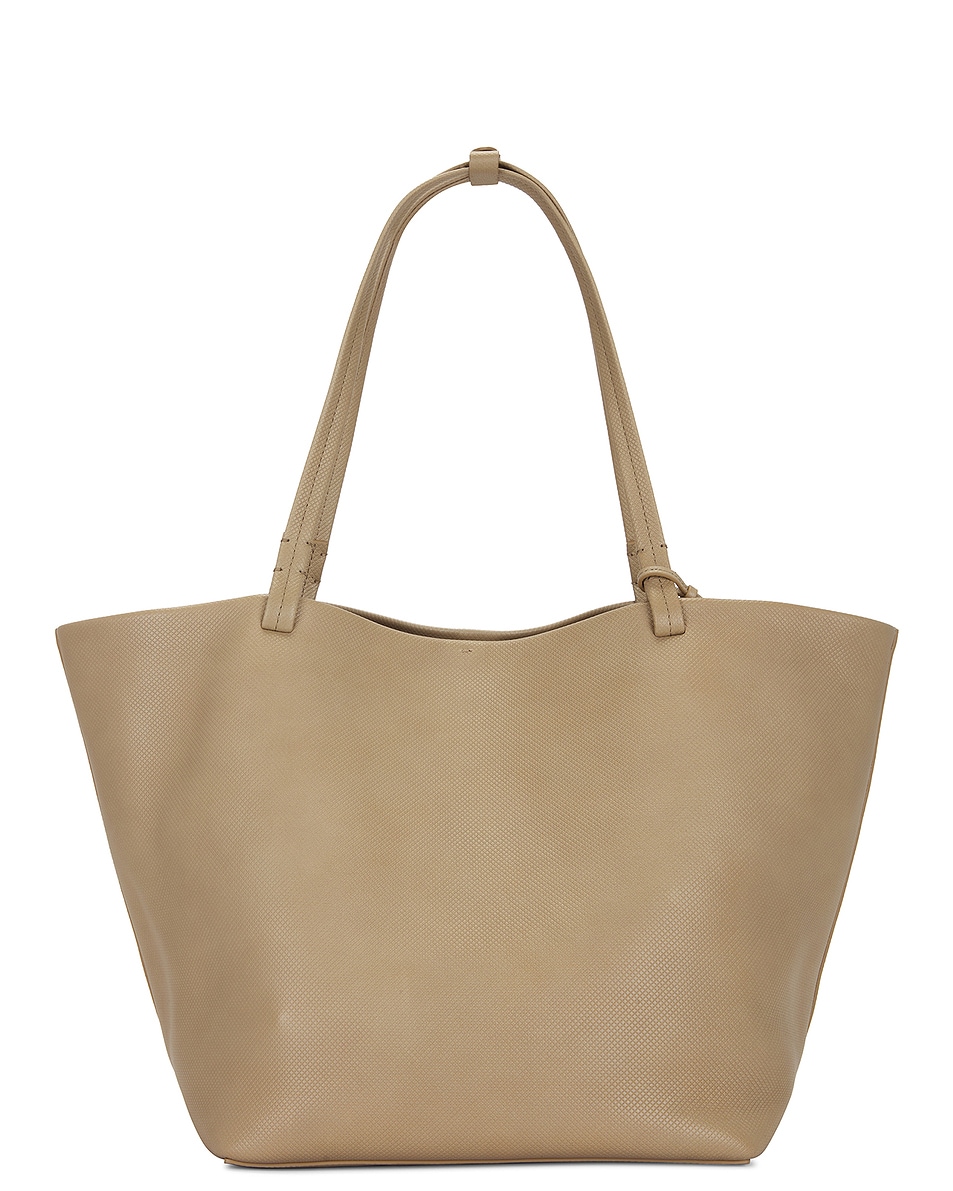 The Row Park Three Tote Bag in Light Taupe Pld | FWRD