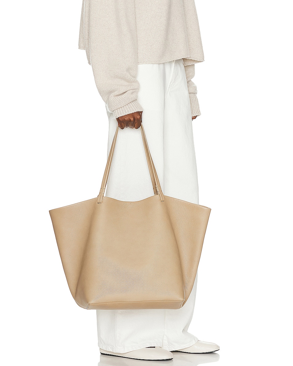 The Row XL Park Tote Bag in Light Taupe PLD | FWRD