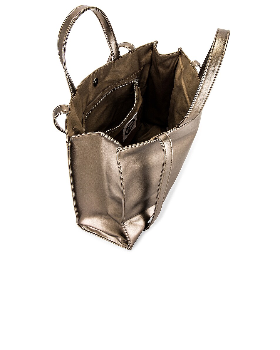 Telfar Medium Shopper Bag in Bronze | FWRD