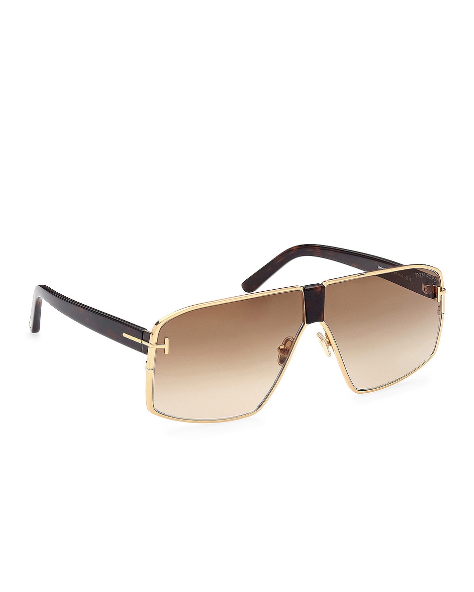 TOM FORD Reno Sunglasses in Brown | FWRD