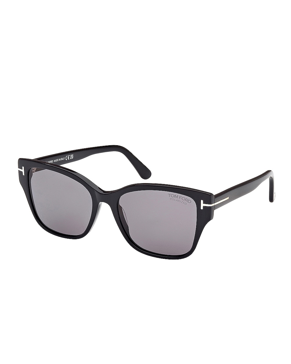 TOM FORD Elsa Sunglasses in Shiny Black | FWRD