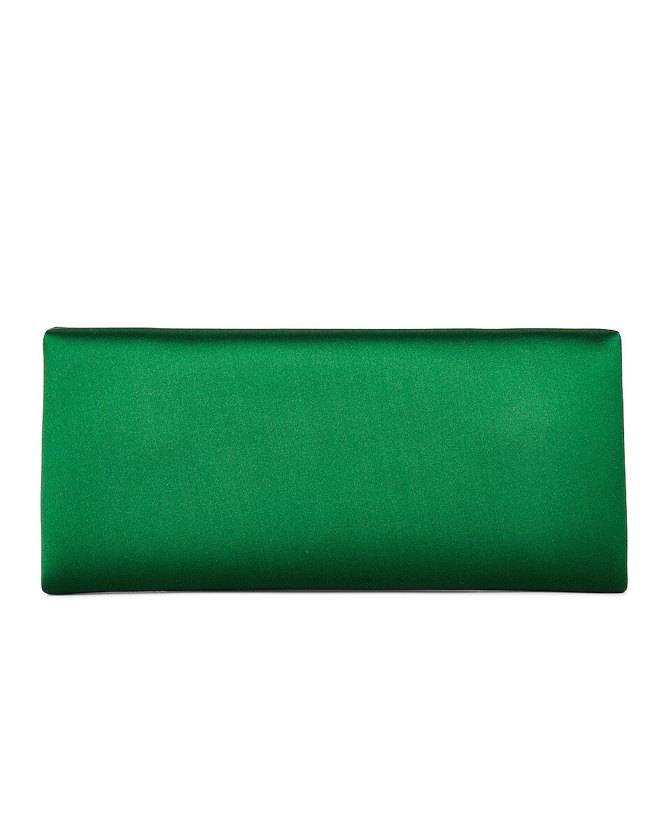 TOM FORD Ava Satin Clutch in Mint | FWRD
