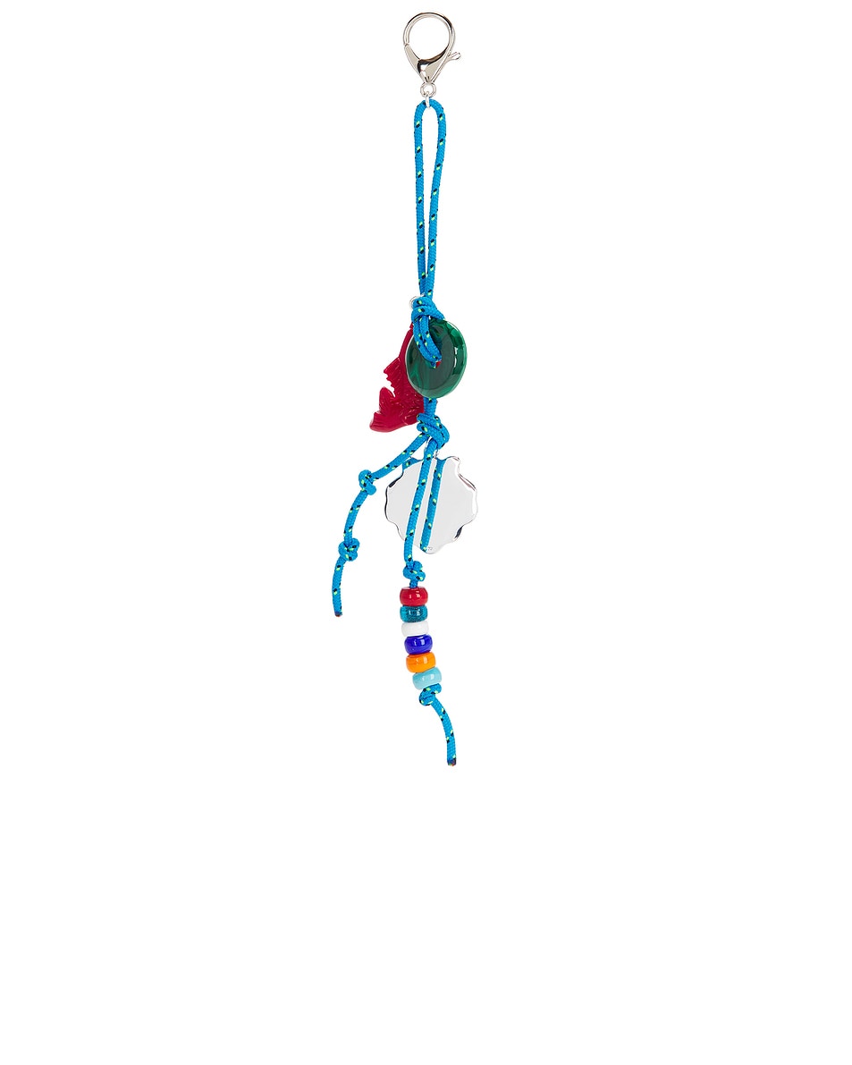 Timeless Pearly Charms Rope Keychain in Multico | FWRD