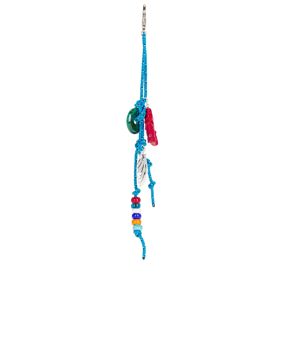 Timeless Pearly Charms Rope Keychain in Multico | FWRD