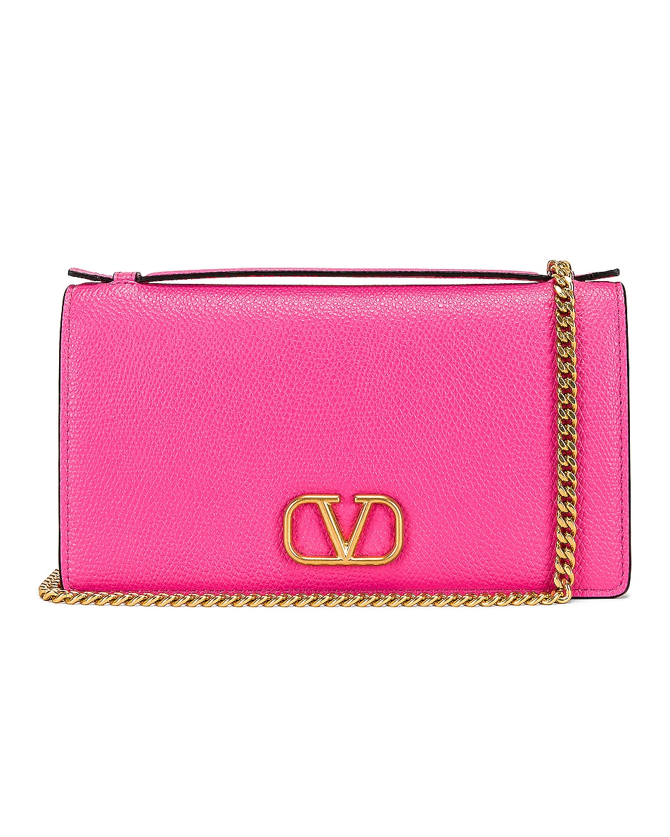Valentino Garavani Vlogo Signature Wallet on Chain Bag in Feminine | FWRD
