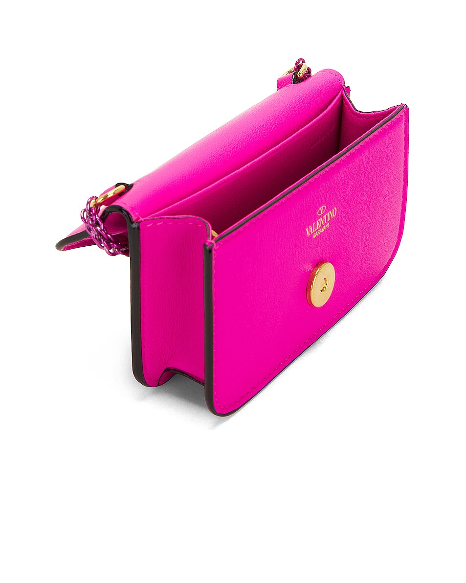 Valentino Garavani Micro Shoulder Loco Bag in Pink | FWRD