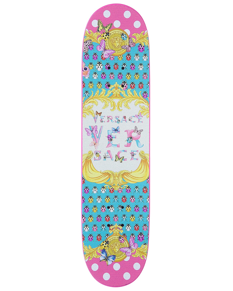 VERSACE La Vacanza Skateboard in Multicolor | FWRD
