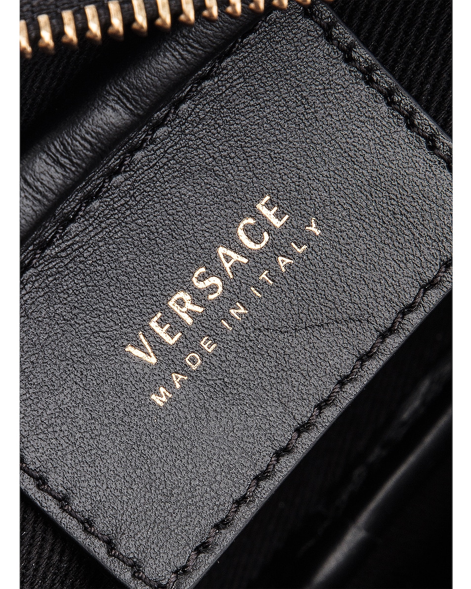 VERSACE Vintage Logo Bum Bag in Black Multicolor | FWRD