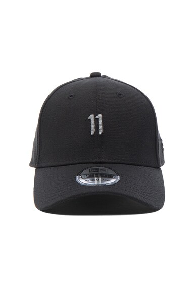 11 by Boris Bidjan Saberi Hat in Black & Reflective | FWRD
