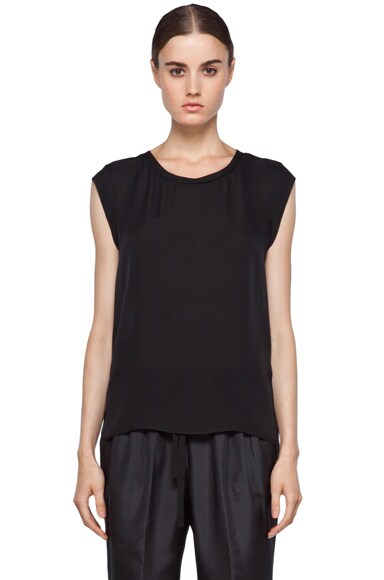 3.1 phillip lim Muscle Tee in Black | FWRD