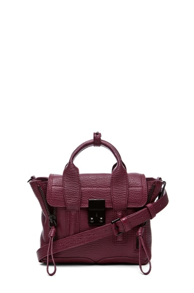 3.1 phillip lim Pashli Mini Satchel in Aubergine | FWRD