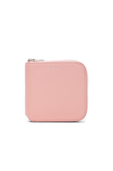 Acne Studios Csarite Wallet in Powder Pink | FWRD