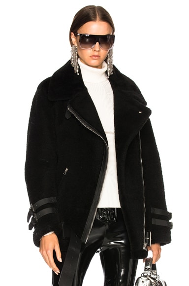 Acne Studios Velocite Shear Jacket in Black | FWRD