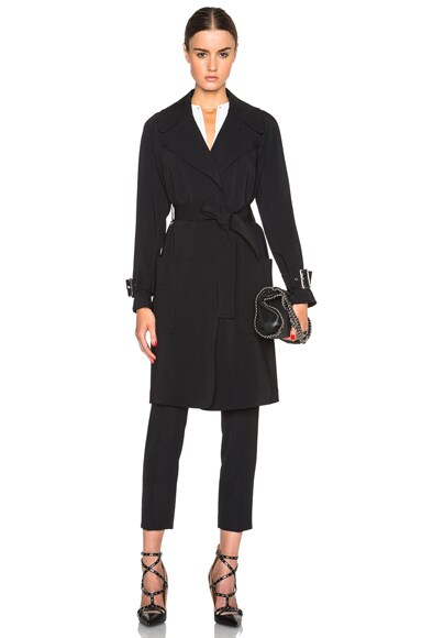 A.L.C. Engels Coat in Black | FWRD