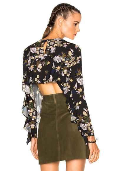 A.L.C. Cooper Top in Black Multi | FWRD