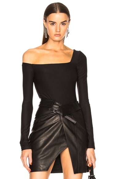 ALIX NYC Murray Bodysuit in Black | FWRD