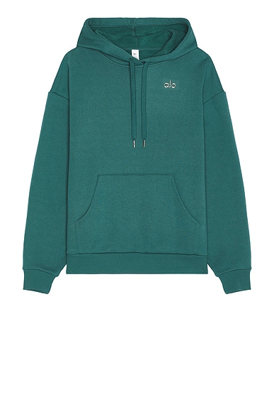 alo Accolade Hoodie in Winter Ivy | FWRD