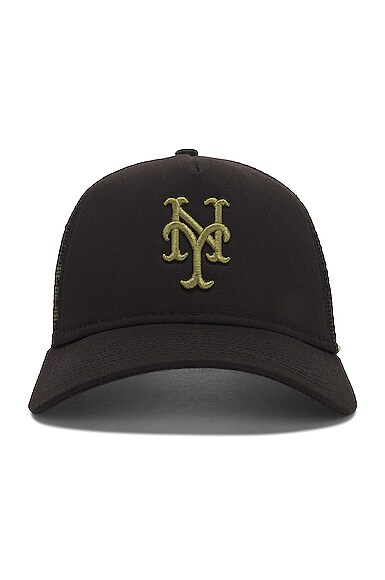ALPHA INDUSTRIES Mlb X New Era X Alpha 940 Cap Neymet in Black | FWRD
