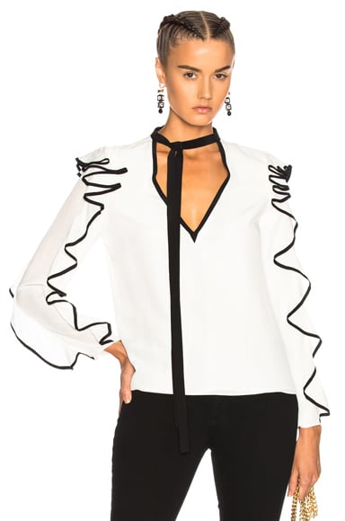 Alexis Darcy Top in Off White | FWRD