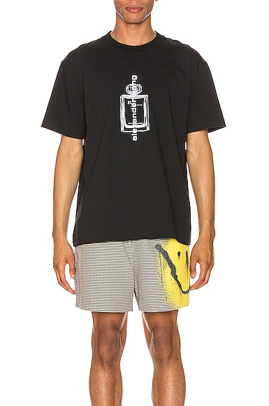 Alexander Wang Graphic T-Shirt in Black | FWRD