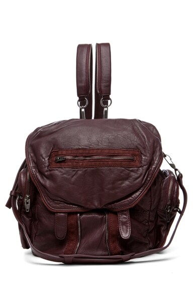 Alexander Wang Marti Backpack in Burgundy | FWRD